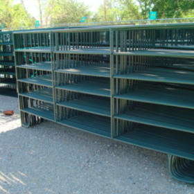 12 ft. 6-Bar Economy Corral Panel 58 lb. Green